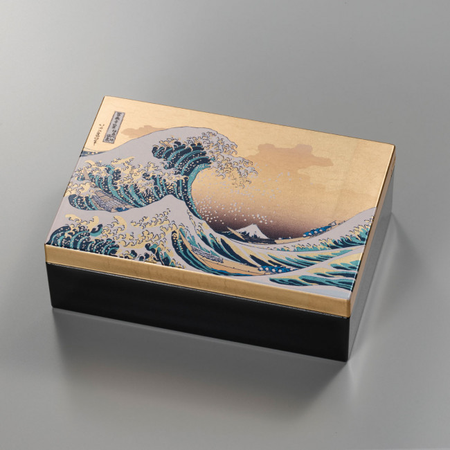 Gold Leaf Art Accessory Box – Wave【Free Shipping】 - Craftwork