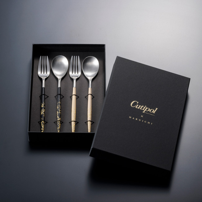 Cutipol MIO – Gold Thread Pattern (Set of 4)【Free Shipping】 - Craftwork
